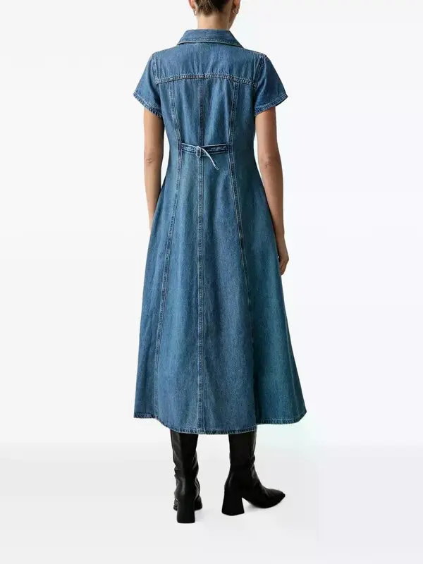 LEVI'S Short-sleeve Denim Midi Dress