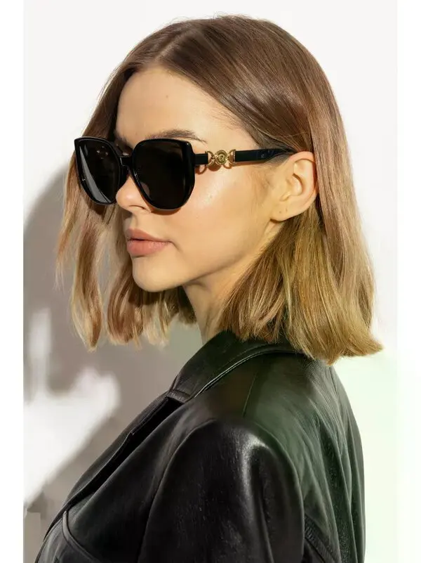 Versace Medusa 95' Sunglasses - Black