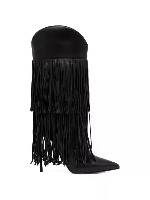 LE SILLA Andy Fringed Boots
