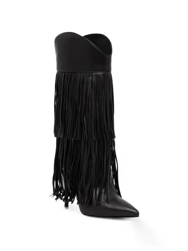 LE SILLA Andy Fringed Boots