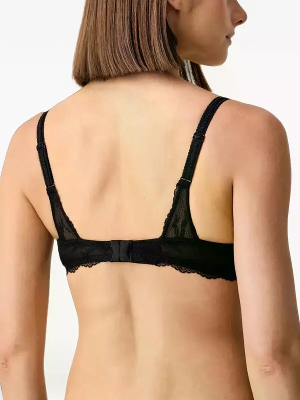 Chantelle Illusion Embroidered Lace-trim Bra