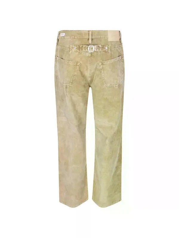 SUNFLOWER Corduroy Cinch-back Trousers