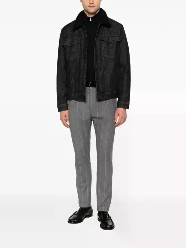 Tagliatore Zip-up High-neck Sweater