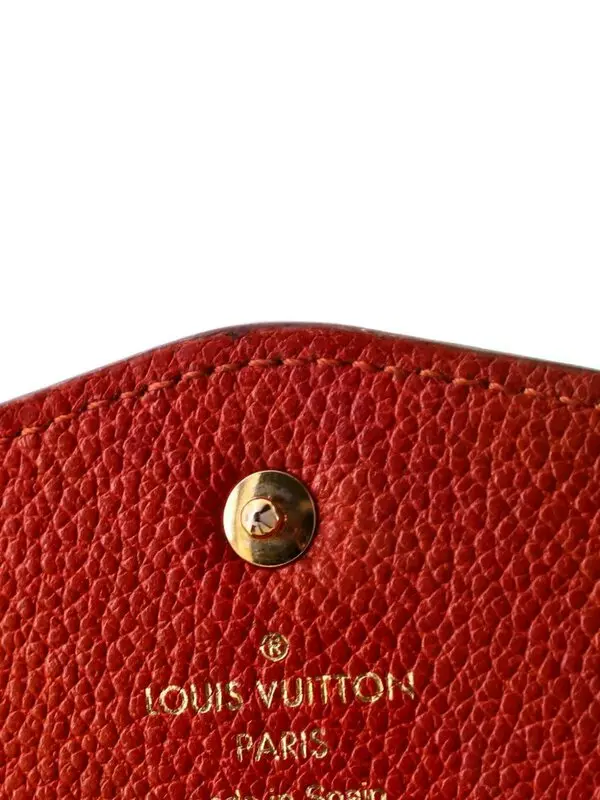LOUIS VUITTON Sarah Wallet Nm Monogram Empreinte Leather Small Wallets
