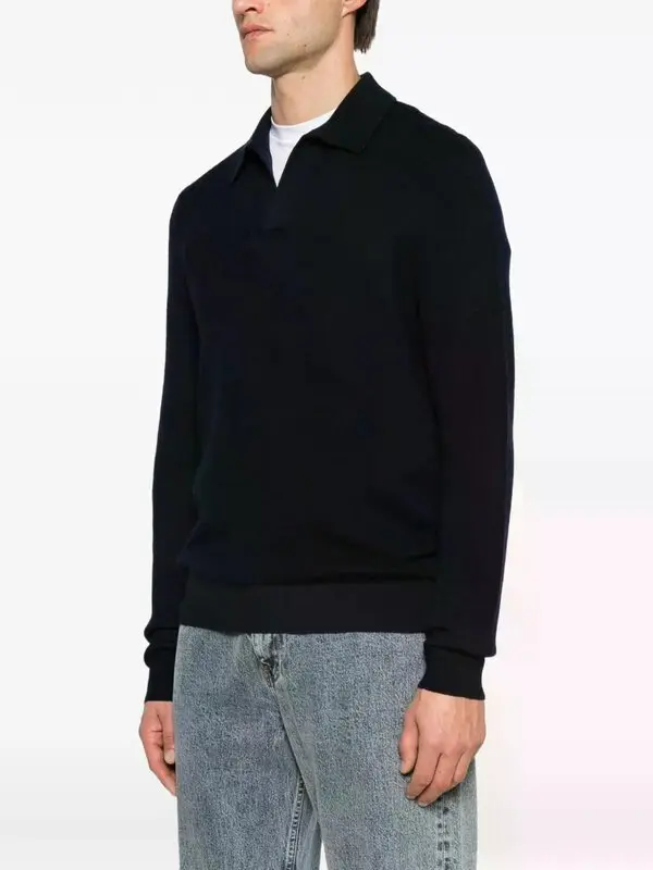 Tagliatore Zayn Virgin-wool Polo Sweater