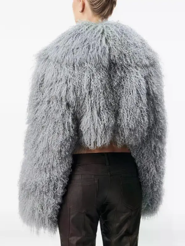 OW Celia Cropped Fur Jacket