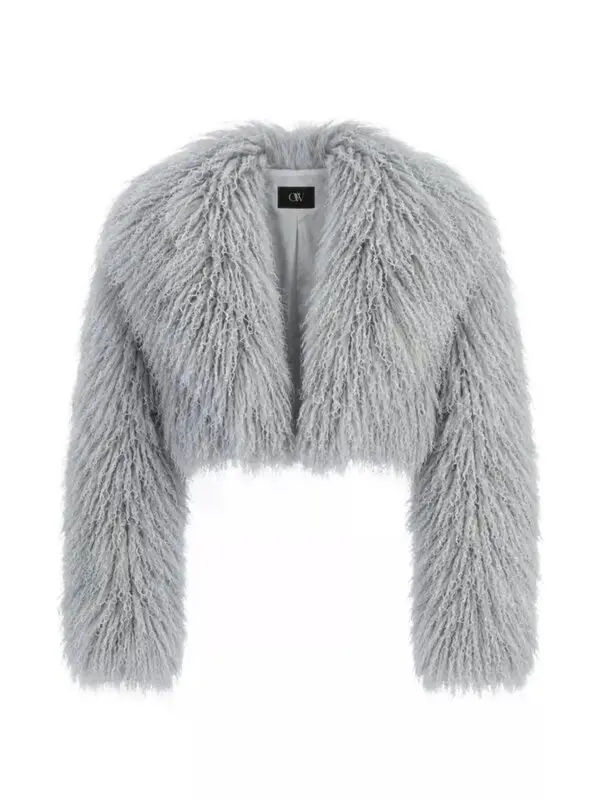 OW Celia Cropped Fur Jacket