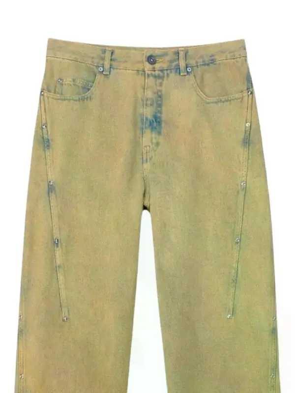 BLUEMARBLE Darted Stud-embellished Jeans