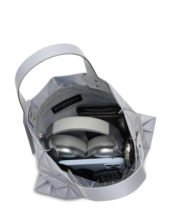 Issey Miyake Miniature Geometric Tote - Gray