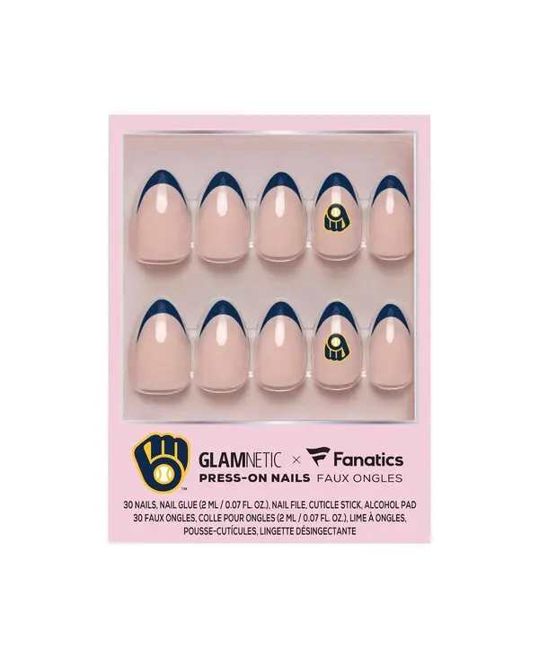 WINCRAFT Glamnetic X Milwaukee Brewers Nail Kit - No Color