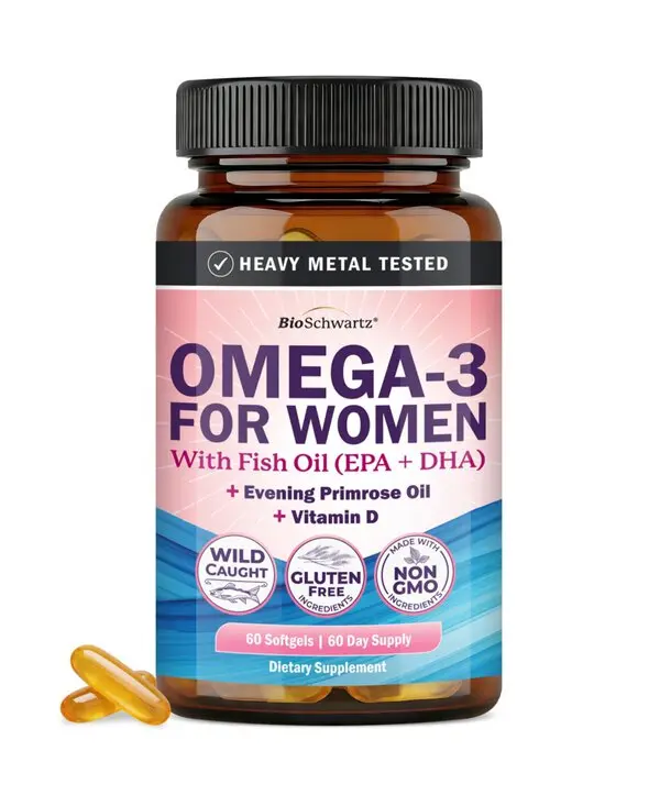 BIOSCHWARTZ Fish Oil Omega-3 Supplement For With Epa