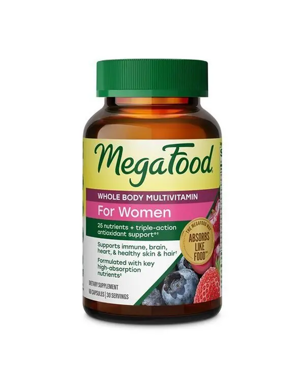 MEGAFOOD Whole Body Multivitamin For For Immune Support - No Color