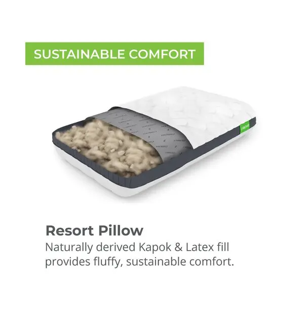 CARILOHA Luxurious Resort Pillow Naturally Breathable