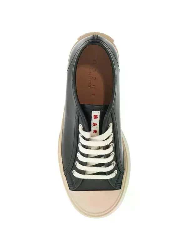 Marni Pablo Platform Leather Sneakers