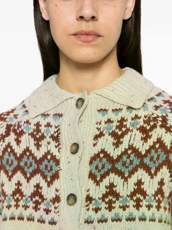 MC2 SAINT BARTH Fair-isle Cardigan