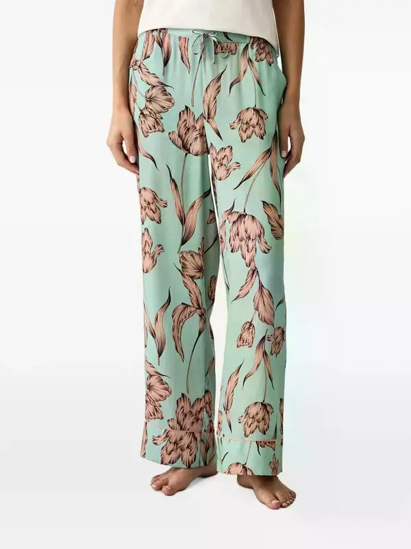Chantelle Eliot Floral-print Drawstring Pajamas