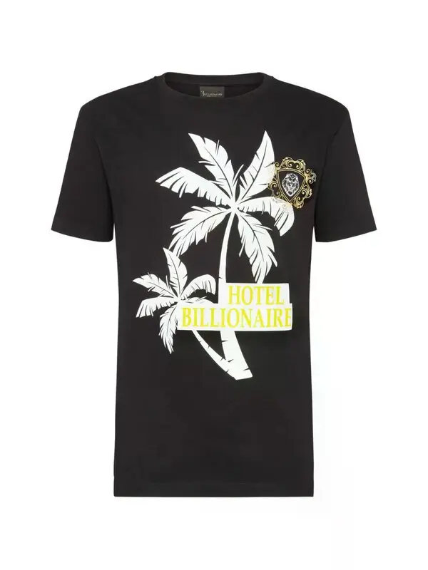 BILLIONAIRE Palms Tree-print T-shirt