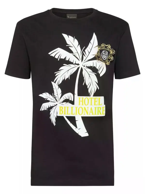 BILLIONAIRE Palms Tree-print T-shirt