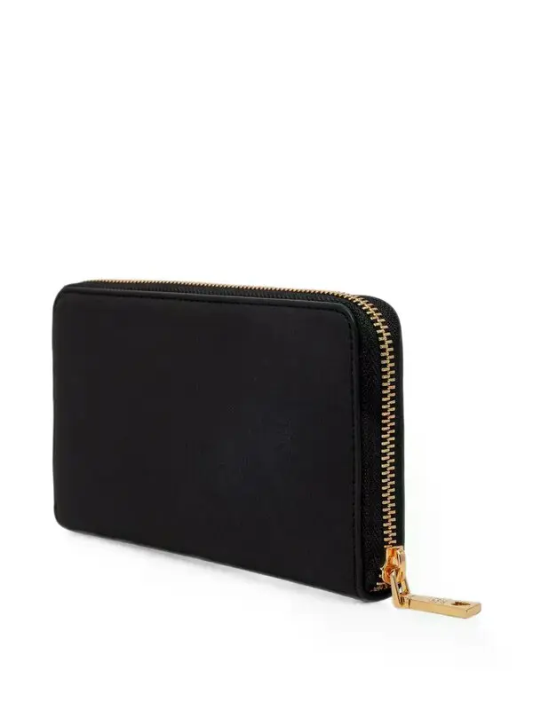 Moschino Logo-plaque Zip-around Wallet