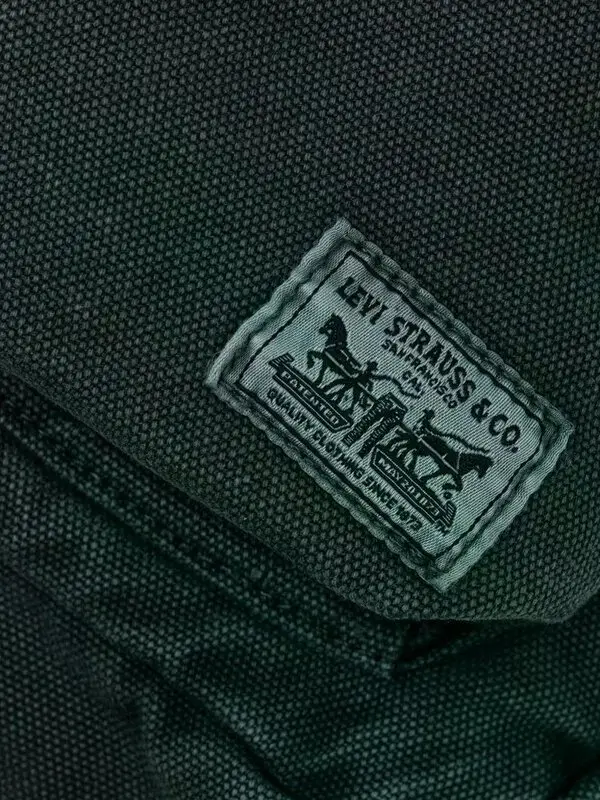 LEVI'S Logo-patch Canvas Backpack