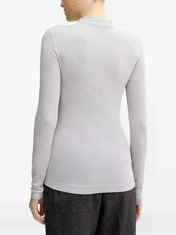 MOS MOSH Mock-neck T-shirt