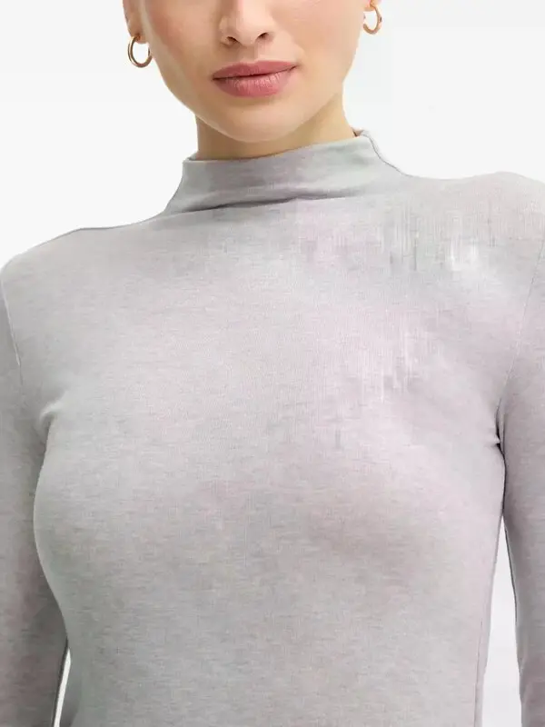 MOS MOSH Mock-neck T-shirt