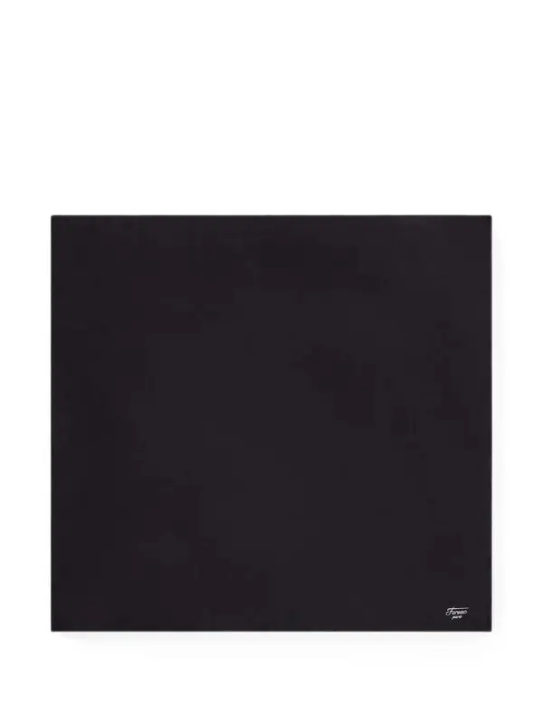FURSAC Silk Pocket Square - Black