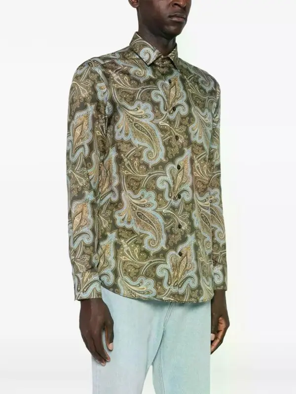 Etro Paisley-print Formal Shirt