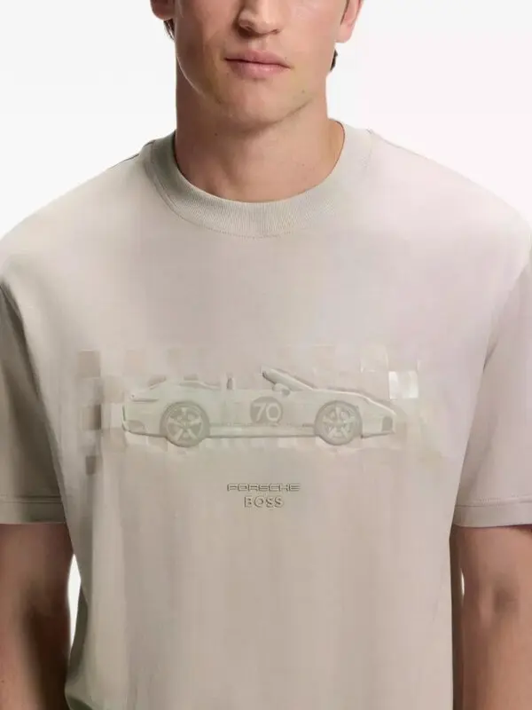 BOSS T-shirt With Glossy Artwork