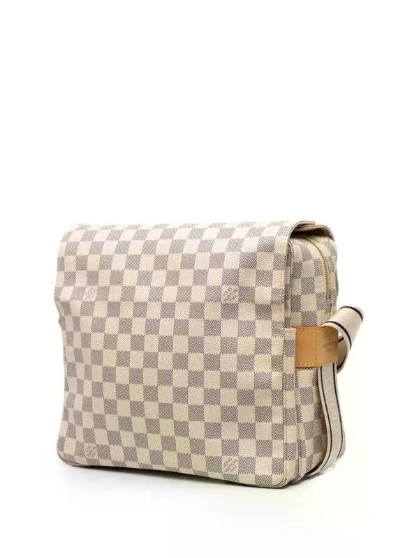 LOUIS VUITTON 2007 Damier Azur Naviglio Crossbody Bag