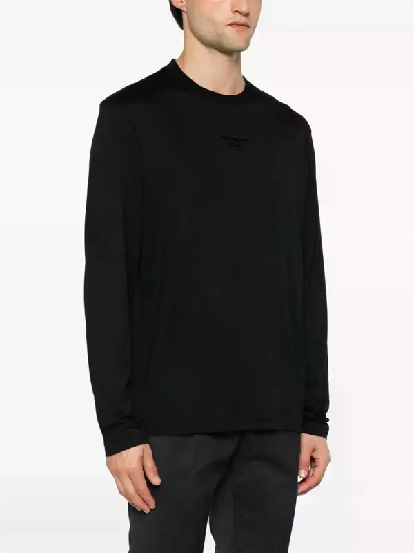 BOSS X Porsche Logo-plaque Long-sleeve Sweatshirt