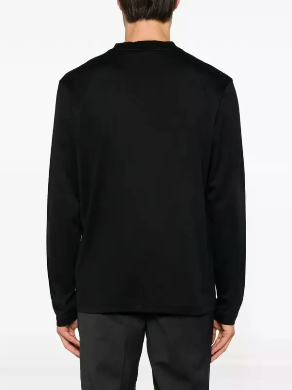 BOSS X Porsche Logo-plaque Long-sleeve Sweatshirt