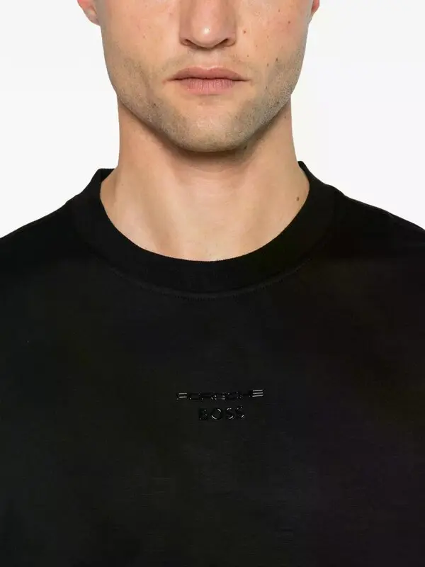 BOSS X Porsche Logo-plaque Long-sleeve Sweatshirt