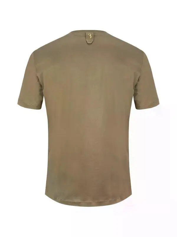 BILLIONAIRE Crest-embroidered T-shirt