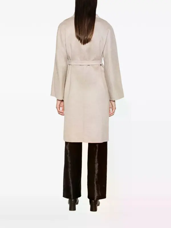 Max Mara Belted Hooded Coat