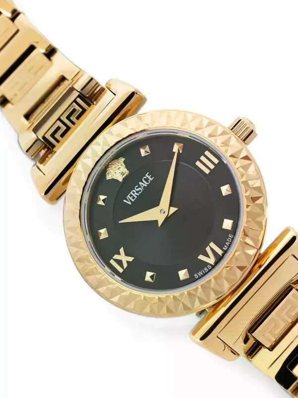 Versace Textured-bezel 27mm Watch