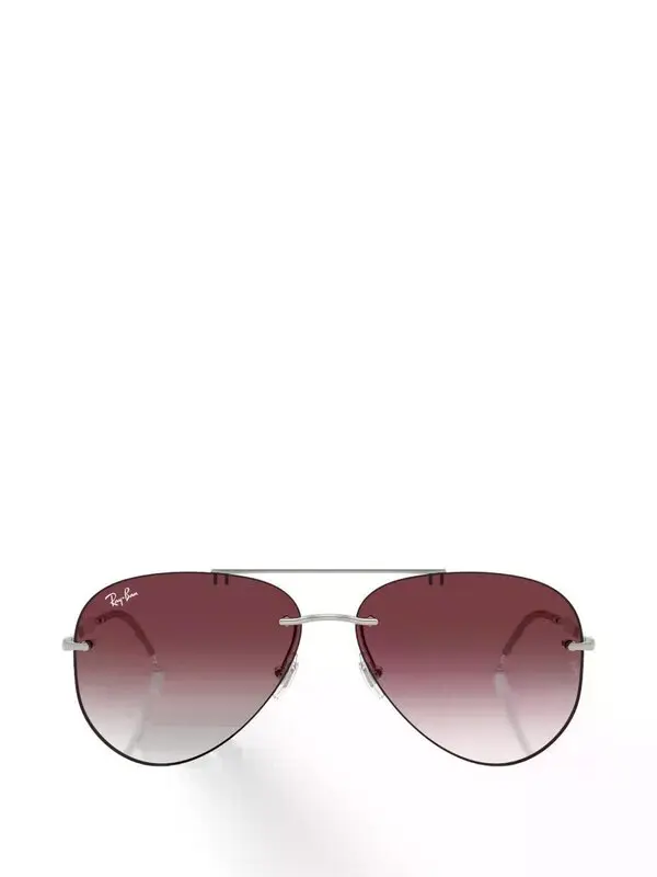 Ray-ban Pilot-frame Sunglasses - Silver