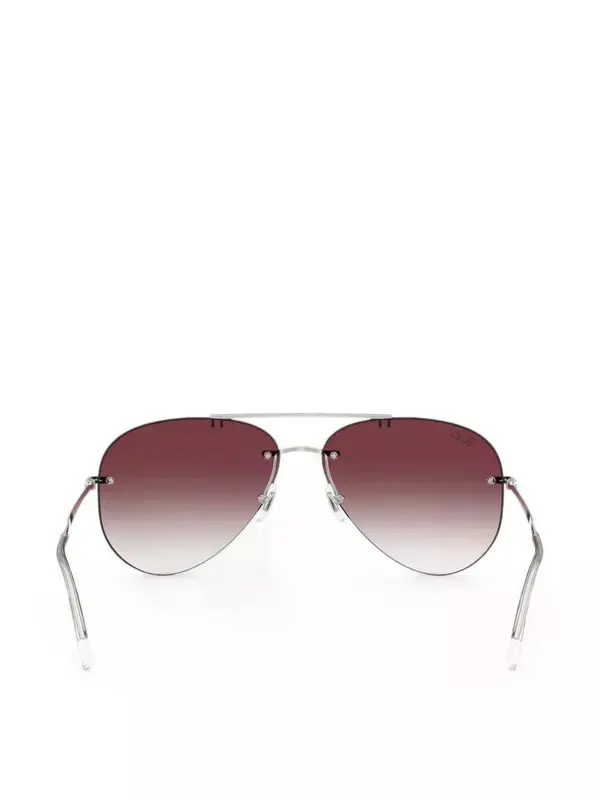 Ray-ban Pilot-frame Sunglasses - Silver