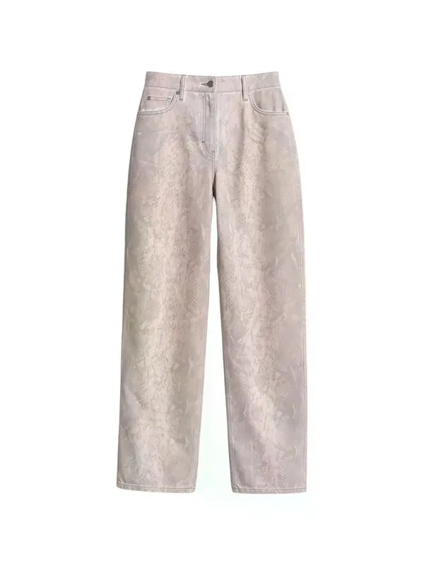 IRO PARIS Mamba Python-print Jeans