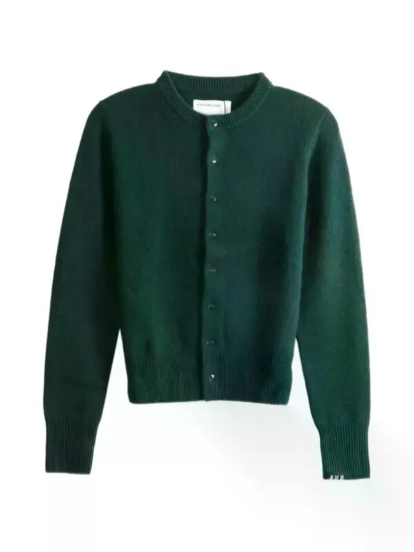 Extreme Cashmere Button-up Knitted Cardigan