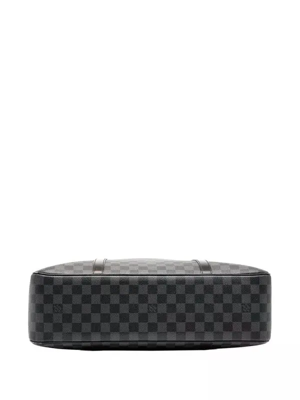 LOUIS VUITTON 2008 Damier Graphite Jorn Travel Bag