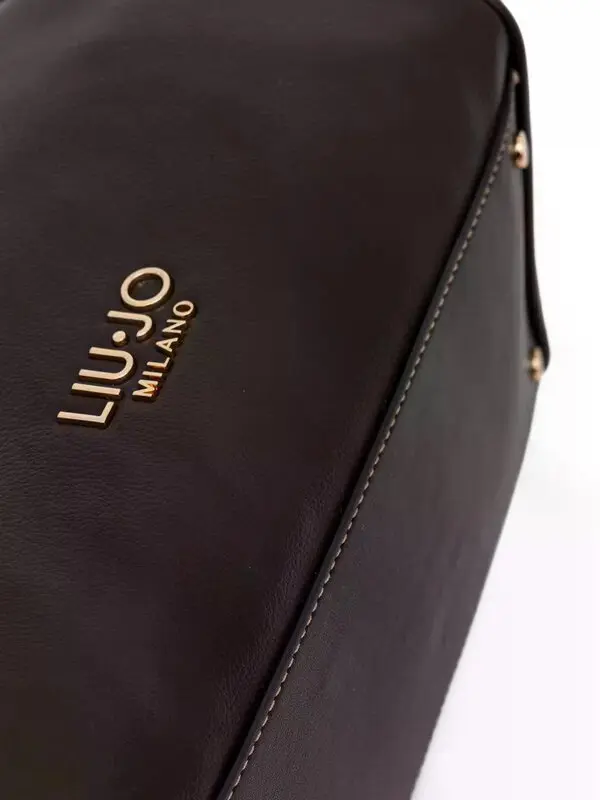 Liu Jo Studded Pebbled-effect Hand Bag