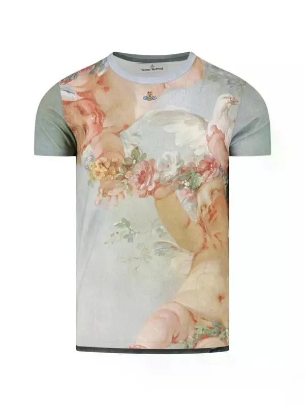 VIVIENNE WESTWOOD Cherub-print T-shirt