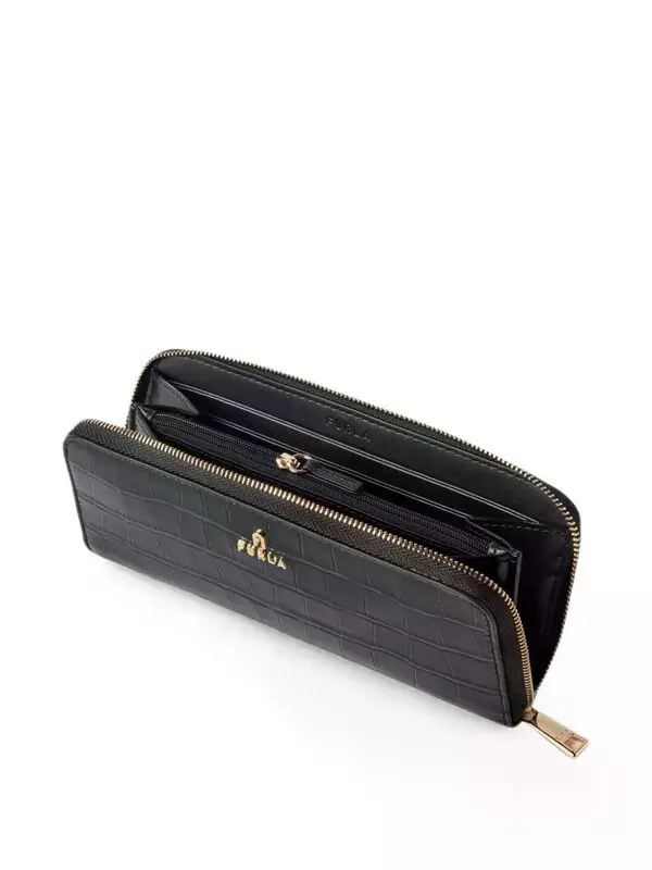Furla Camelia Full Round Zip L - Black