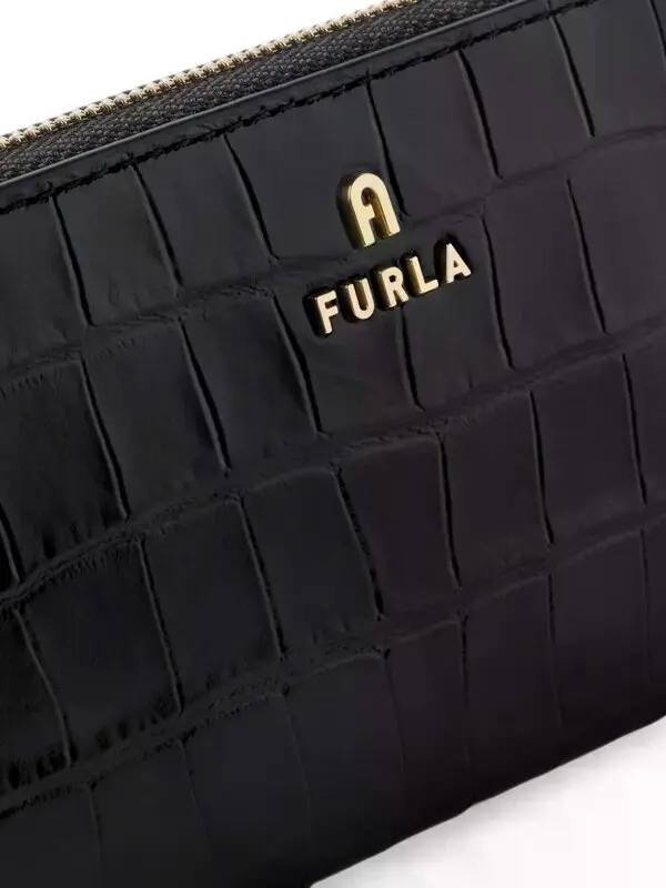 Furla Camelia Full Round Zip L - Black
