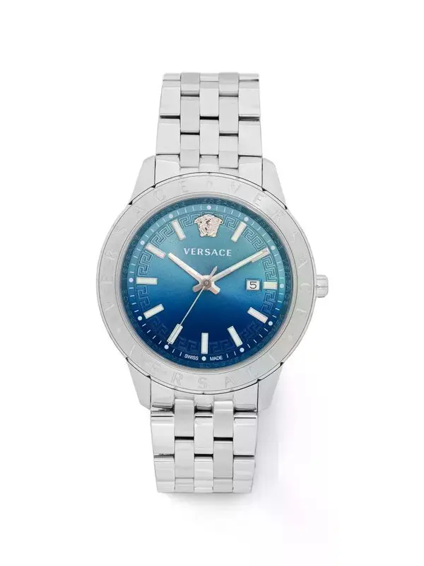 Versace Greca-pattern Link-bracelet 43mm Watch