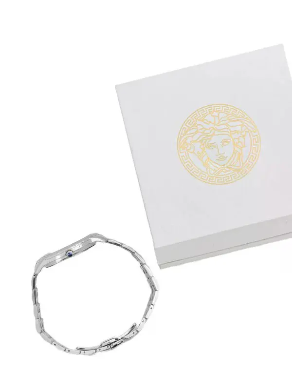 Versace Greca-pattern Link-bracelet 43mm Watch