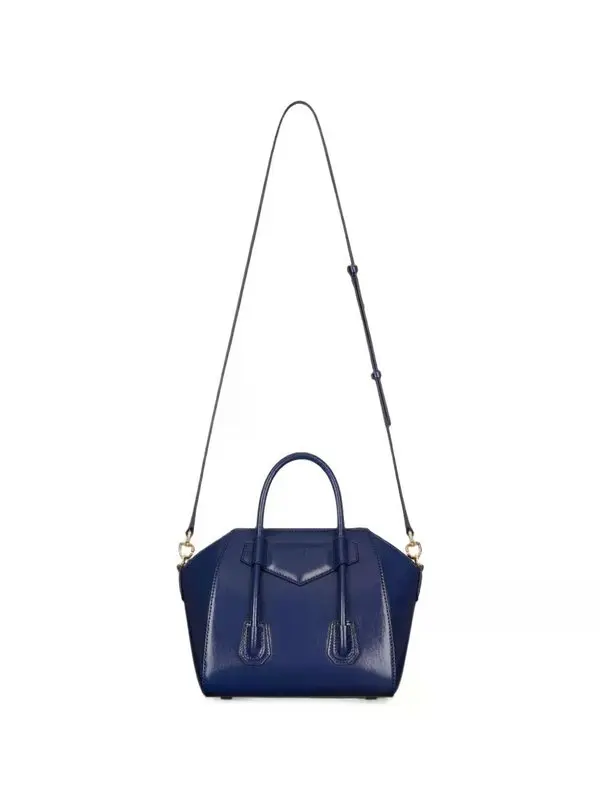 Givenchy Mini Antigona Lock Bag In Box Leather