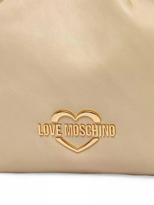 Moschino Heart-plaque Knotted Tote Bag