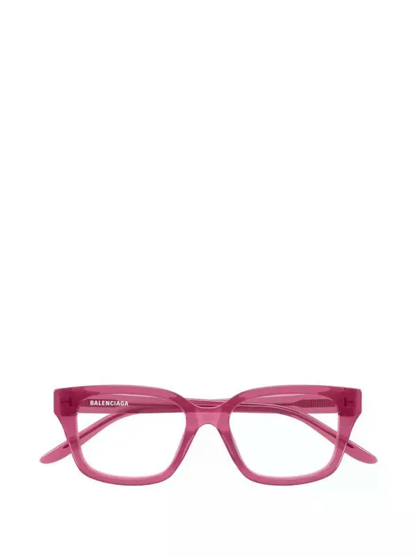 Balenciaga Square-frame Glasses - Pink